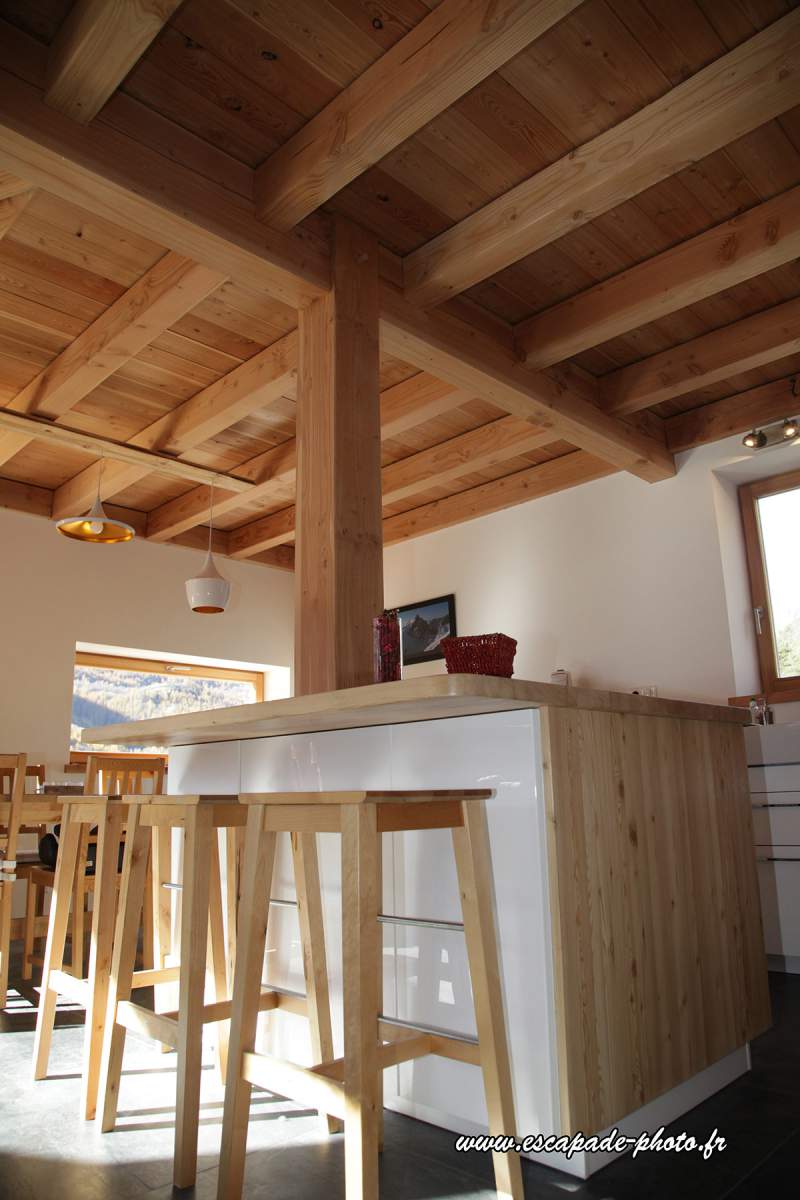 Maison passive à Ossature bois (Architecte Marlin) - Boulot SARL